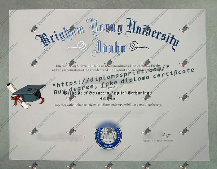 Order a Fake Brigham Young University–Idaho Diploma