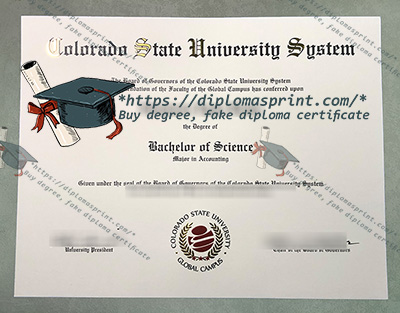 Colorado State University–Global Campus Diploma